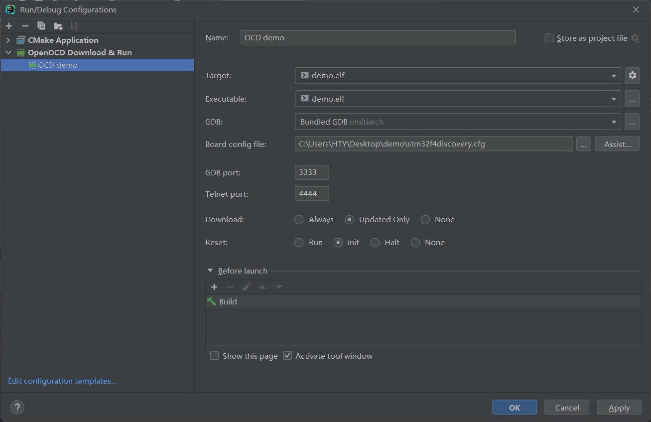 CubeMX + CLion 配置 STM32 开发环境 - Hello World 技术知识库